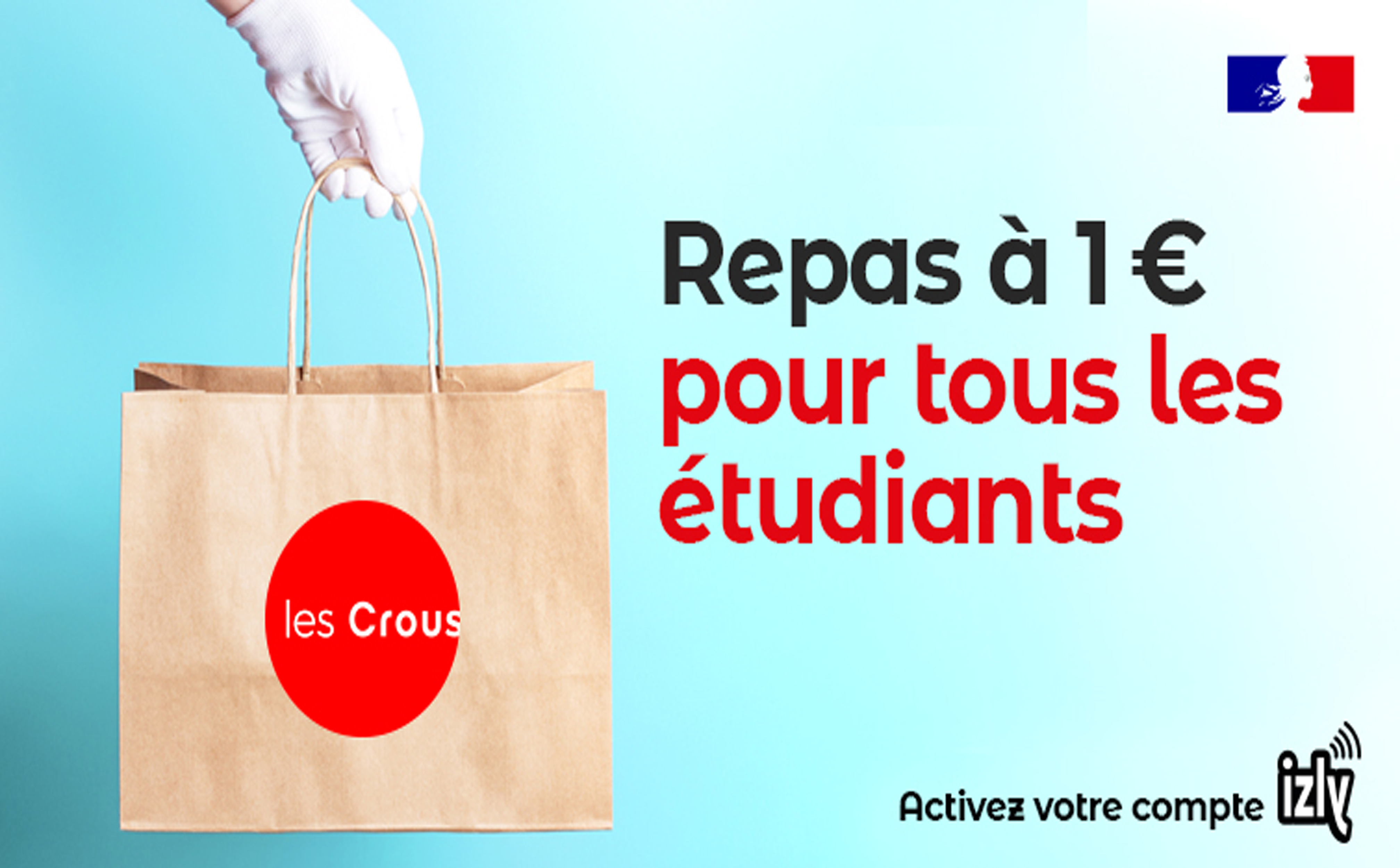 Un repas à un euro pour tous les étudiants dans tous les Crous ...